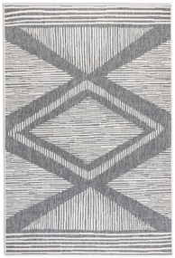 ELLE Decoration koberce Kusový koberec Gemini 106013 Silver z kolekce Elle – na ven i na doma - 120x170 cm