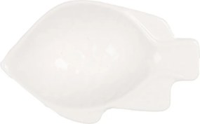 Malá bílá mistička ve tvaru rybky Fish Bowl S - 9*6*3 cm / 25 ml