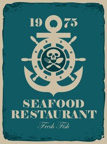 Postershop Fototapeta: Seafood Restaurant - 254x184 cm