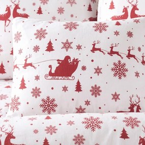 Flanelové povlečení Santa Claus EMI