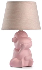 ONLI - Stolní lampa MONKEY 1xE14/6W/230V růžová