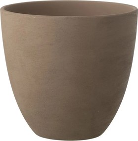 Taupe antik keramický obal na květináč Larigge L - Ø 30*29 cm