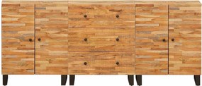 Servírovací skříň 3 ks 60 x 33 x 75 cm Masivní mangové dřevo 3310101