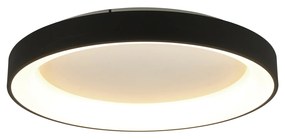 Mantra 8024 Niseko, černé stropní svítidlo LED 48W 3000K, průměr 65cm