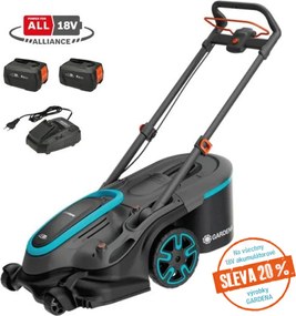 Gardena PowerMax Duo 46/36V P4A 4.0 - sada - Aku rotační sekačka