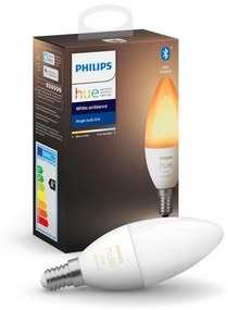 Philips | LED Stmívatelná žárovka Philips Hue WHITE B39 E14/5,2W/230V 2200K - 6500K | P3944