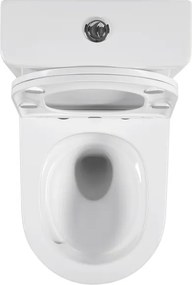 Erga Torre, WC kombi mísa 620x385x835 mm, Tornado 2.0 + toaletní sedátko, bílá lesklá, ERG-V03-TORRE-TO2-WH