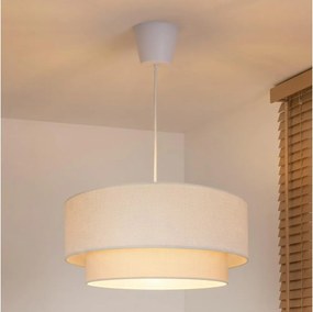 Brilagi - LED Lustr na lanku BOHO ECO 1xE27/10W/230V pr. 40 cm krémová