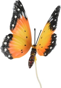 Zapichovací zahradní dekorace Butterfly, sada 3ks, 70 cm, kov, vícebarevná