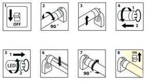 LED trubice zářivka McLED GLASS LEDTUBE 60cm 9W (18W) T8 G13 neutrální bílá ML-331.061.89.0 EM/230V