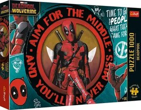 Trefl - Puzzle - Premium Plus: Deadpool / 1000 dílků / 68.3 x 48 cm /