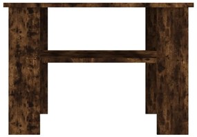 Konferenční stolek kouřový dub 60 x 60 x 42 cm kompozitní dřevo - Default Title