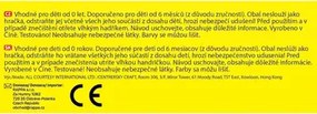 RAPPA Pes tahací s kuličkami / Tahací hračka