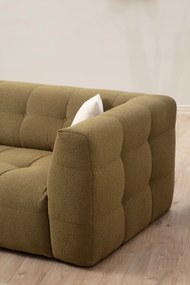 Atelier del Sofa Rohová sedací souprava Cady 3 Seater Left - Khaki, Khaki