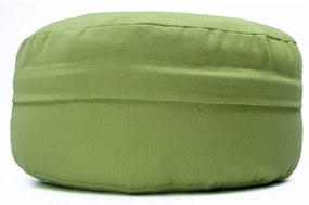 S radostí - vlastní výroba Pohankový sedák jednobarevný - pistáciově zelený Velikost: ∅30 x v25 cm
