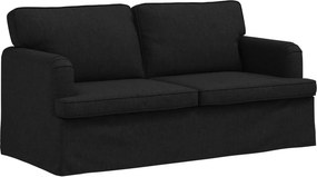 Set pohovek 2 ks Černá textil 3407562