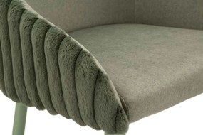 Designová barová židle Bechora zelená
