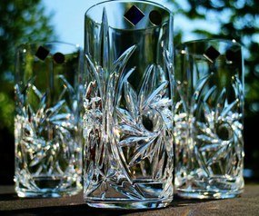 Bohemia Jihlava sklenice na vodu Pinwheel 370 ML 6KS