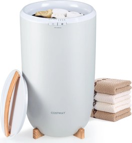 Costway Ohřívač ručníků velký stropní ohřívač 20 L s časovačem a automatickým
