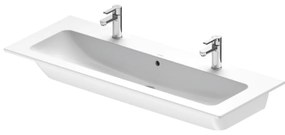 Duravit ME by Starck - Umyvadlo do nábytku, 123 x 49 cm, Bílá matná 2361123224