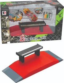SPARKYS Fingerboard skatepark s lavičkou / Sada / od 9 let