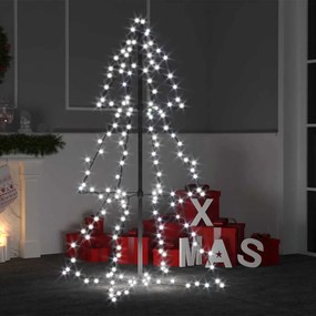 Vánoční stromek kužel 160 LED diod dovnitř i ven 78 x 120 cm 328564