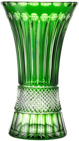 Váza Tomy, barva zelená, výška 355 mm
