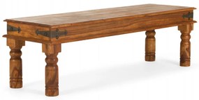 Stůl 150x90 + Lavice + 4 židle z palisandru Artus
