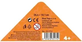 Dino Puzzle triangl Ztracené kuřátko / 24 dílků / od 4 let
