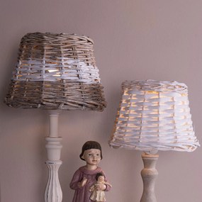 Ratanové stínidlo na lampu - Ø 23*17 cm / E27