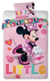 FARO Povlečení Minnie happy Bavlna, 140/200, 70/90 cm