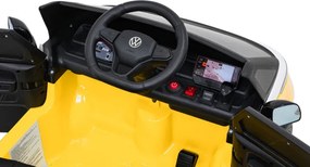 Elektrické autíčko Volkswagen ID BUZZ žluté