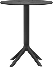Kulatý stůl Lacota 60 cm - černá