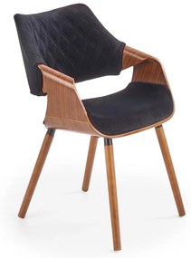 Jídelní židle K396 (černá + ořech). 1008323