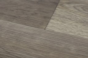 IVC Commercial, PVC podlaha - lino Logitex Ultimate 55 Tavel T81, na míru, šíře 2m,4m, šedá, filc, chodba / předsíň