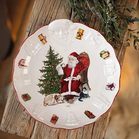 Talíř/miska na cukroví s reliéfem Santy, Ø 25 cm Toy's Fantasy Villeroy & Boch