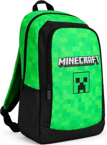 Školní batoh Minecraft Creeper – motiv Pixel Green - 12L