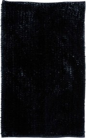 Multi-decor, Koupelnová předložka Chenille Velvet černá, 60x90, černá, koupelna