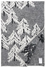 Vlněná deka Kuusi 130x200, šedá