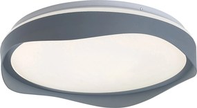 Rabalux Šedé stropní LED svítidlo Israh 480mm 40W 71249