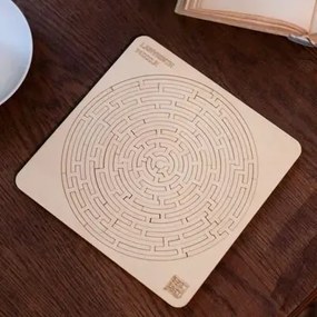 EscapeWelt Dřevěné puzzle Labyrint / Obtížnost: vysoká / od 14 let