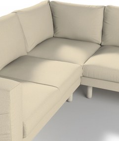 Potah na pohovku IKEA Norsborg rohová 4-místná barva béžová látka pletený vzor