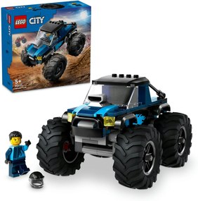 Lego stavebnice lego city 60402 modrý monster truck