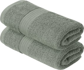 Livarno® Froté ručník, 50 x 100 cm, 500 g/m2, 2 kusy (mintová)