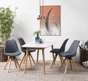 ACTONA GROUP Jídelní židle DIMA tmavě šedá 0000063761