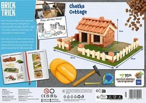 TREFL Stavebnice BRICK TRICK Chata M / 85 dílů