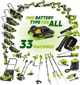 FIELDMANN FZS 70105-0 / 20V Strunová sekačka / Li-ion / sečení 30 cm /