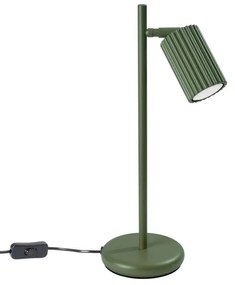 Sollux SL.1624 - Stolní lampa KARBON 1xGU10/10W/230V zelená