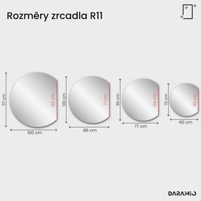 Zrcadlo Pure R11