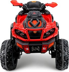 LEAN CARS Čtyřkolka na akumulátor XW-08 4x4 45 W červená